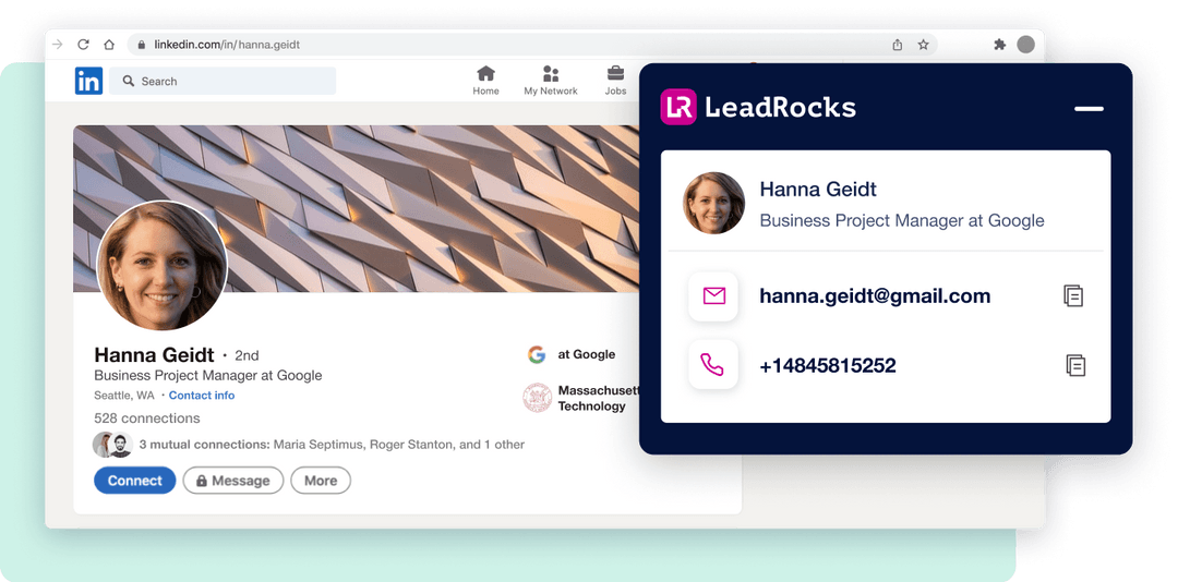 LeadRocks - Seamless data enrichment & B2B contact database